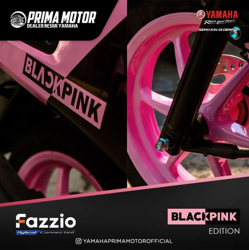 Promo Yamaha Fazzio Hybrid Connected Neo Custom - Blackpink Edition ...