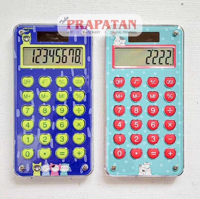 Jual M&g So Many Cats Portable Calculator Adg981 | Kalkulator Di Seller Laris Plaza - Cengkareng ...
