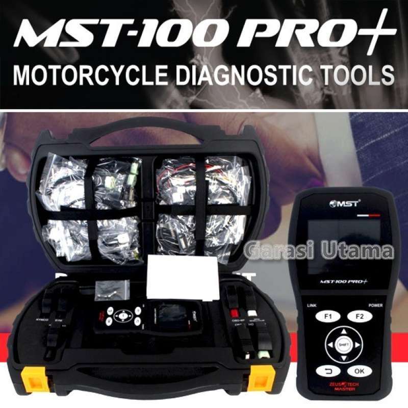 Promo ZEUS MST-100 PRO+ PLUS - Scanner Motor Alat Service Injeksi ...