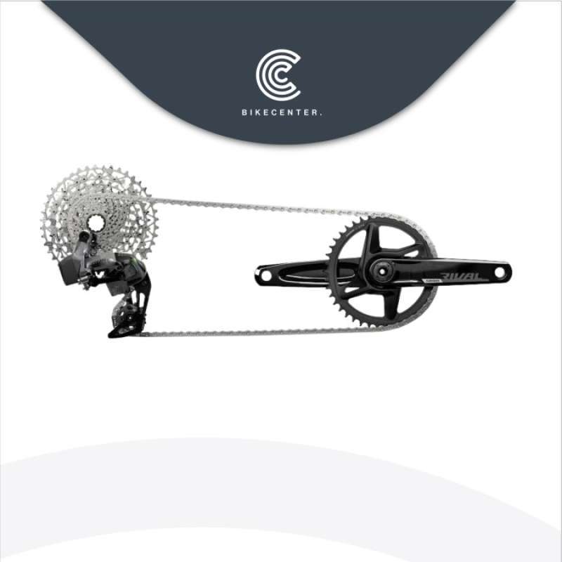 Jual SRAM Rival 1 Wide XPLR 1x12-speed 40 eTap AXS Groupset Gravel di ...