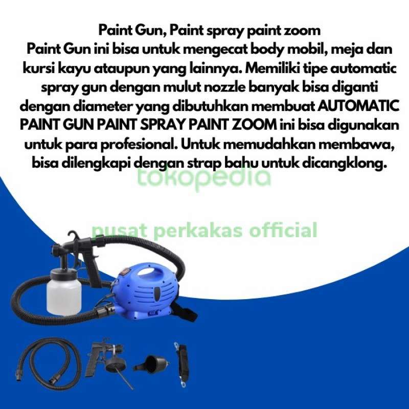 Jual Compressor listrik Spray Gun Kompresor Mini Alat Cat Mesin Semprot ...