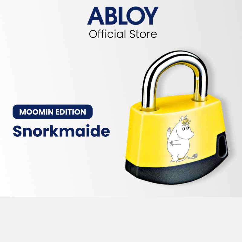Promo ABLOY Gembok Padlock Yellow/black MOOMIN Snorkmaiden Diskon 10% ...