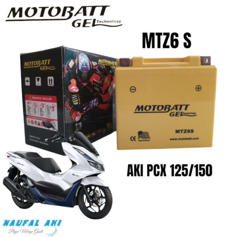 Jual Aki Motor Honda Pcx 125 150 Motobatt Mtz6 Aki Gel Di Seller Laris Plaza - Cengkareng Timur ...