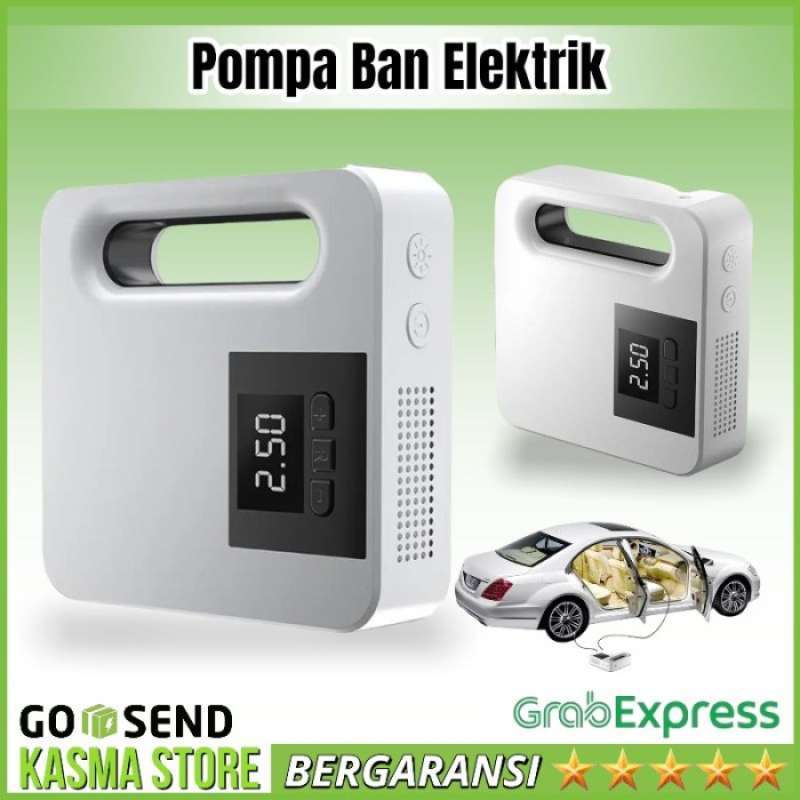 Jual Pompa Ban Mobil Elektrik Digital Lcd Portable Kompresor Angin ...