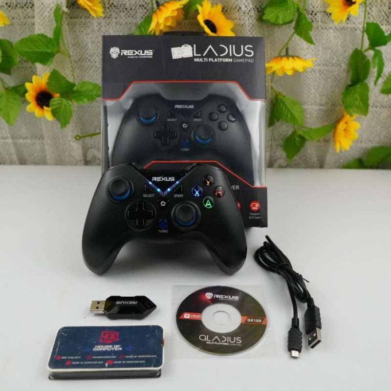Jual Gamepad Rexus Wireless Gladius Gx100 Bisa Juga Untuk Xbox Di ...