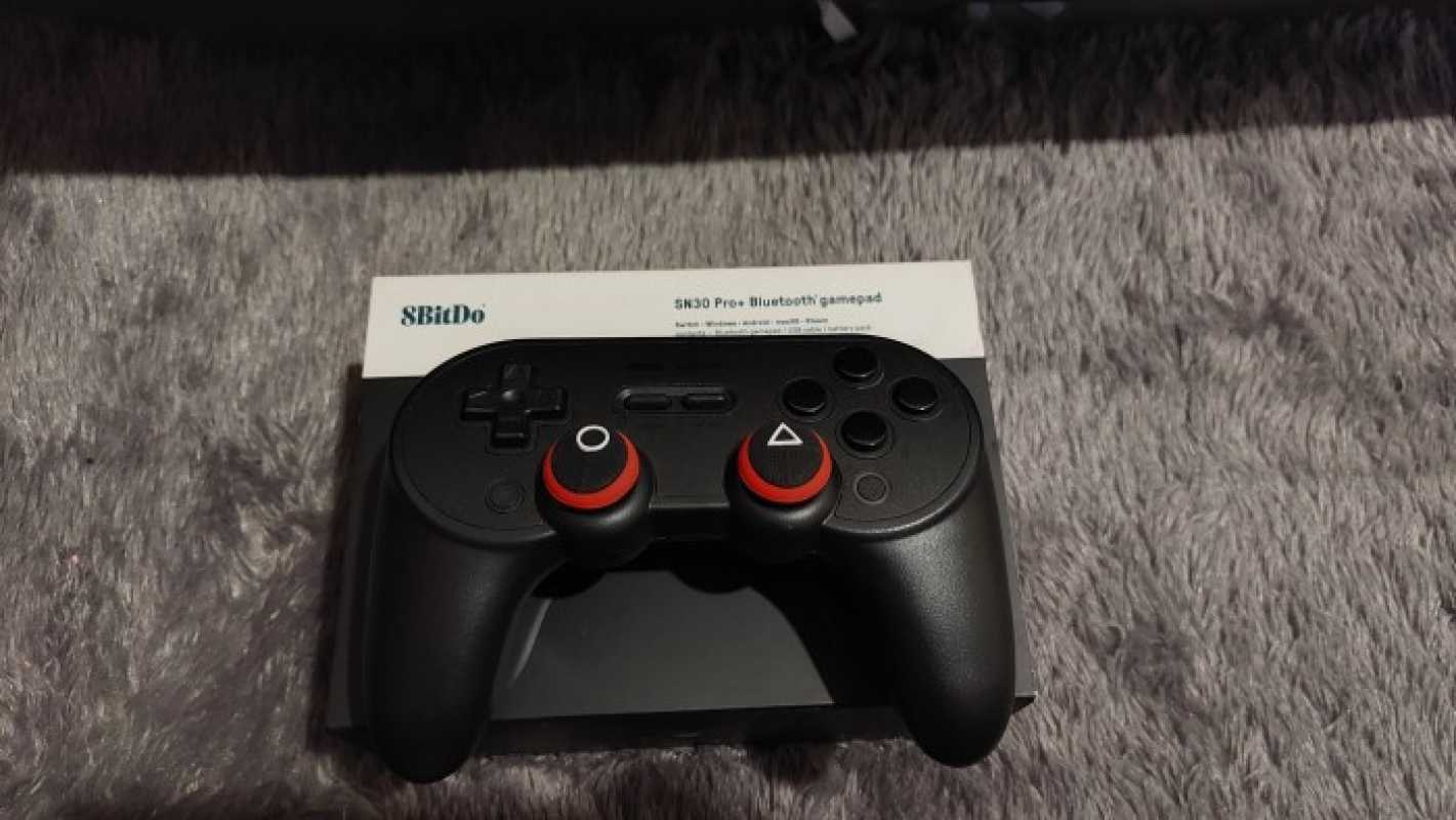 Jual 8bitdo SN30 Pro+ Bluetooth Gamepad Switch Windows Android Black ...