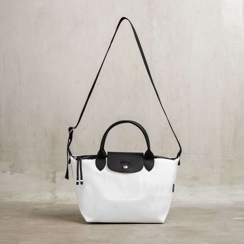Jual Tas LONGCHAMP LE PLIAGE ENERGY WHITE TOP HANDLE SHOULDER BAG - S ...