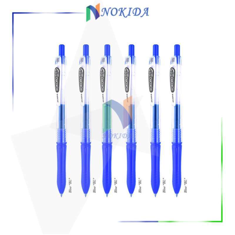 Jual Nokida Pulpen Zebra Kokoro [12 Pcs] / Alat Tulis Sekolah / Color ...
