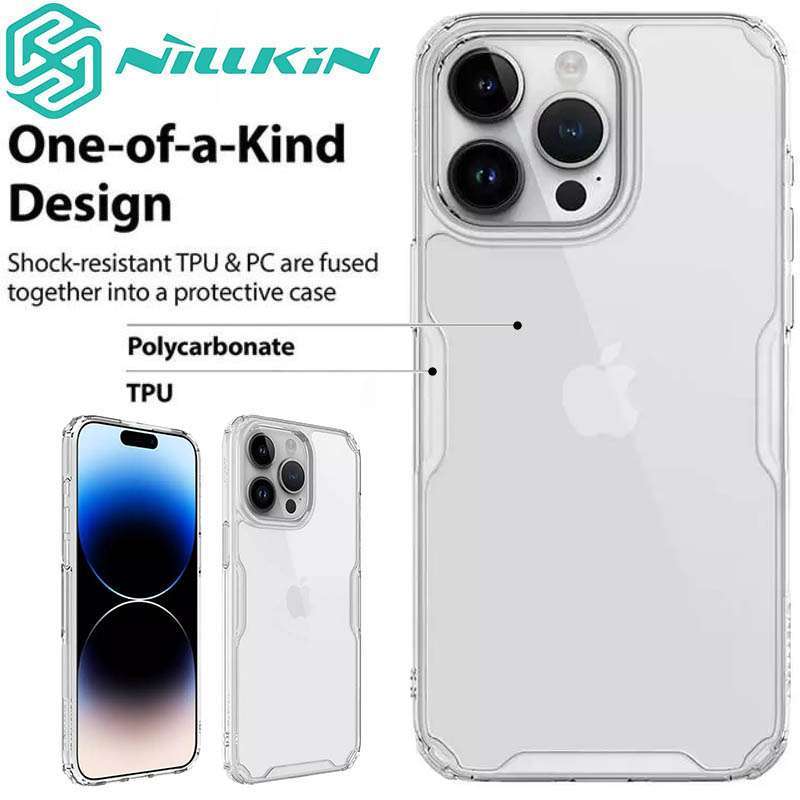 Promo Nillkin Nature Pro Case iPhone 15 Pro Max - Casing Clear Original ...