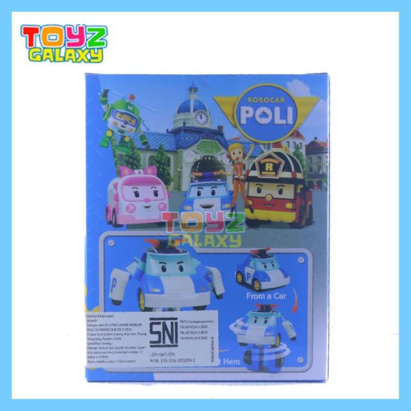Promo ROBOCAR POLI - MINI TRANSFORMING ROBOT POLI - Diskon 23% di ...