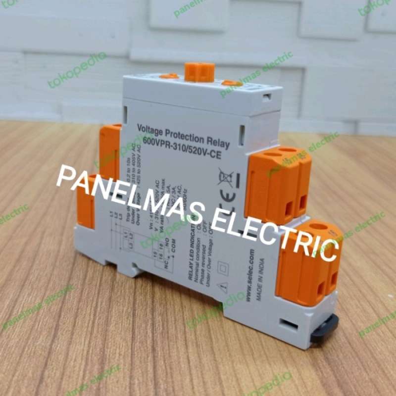 Jual Selec Voltage Protection Relay 600vpr Vpr Proteksi Tegangan Pfr Di ...