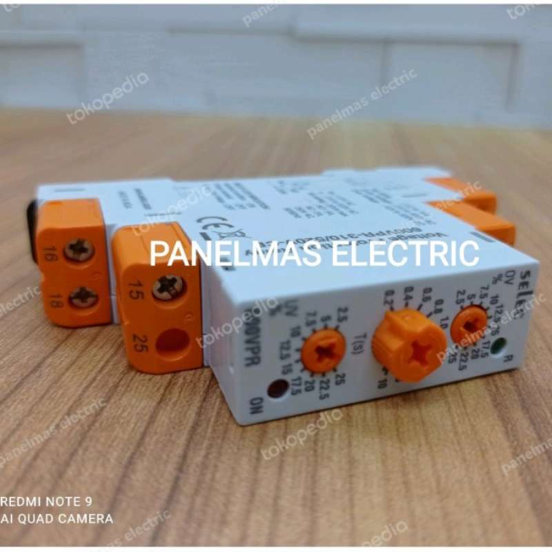 Jual Selec Voltage Protection Relay 600vpr Vpr Proteksi Tegangan Pfr Di ...
