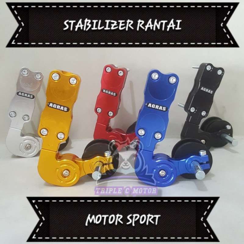 Promo Stabilizer Rantai Roll Almini Full Cnc Motor Sport Agras Diskon ...