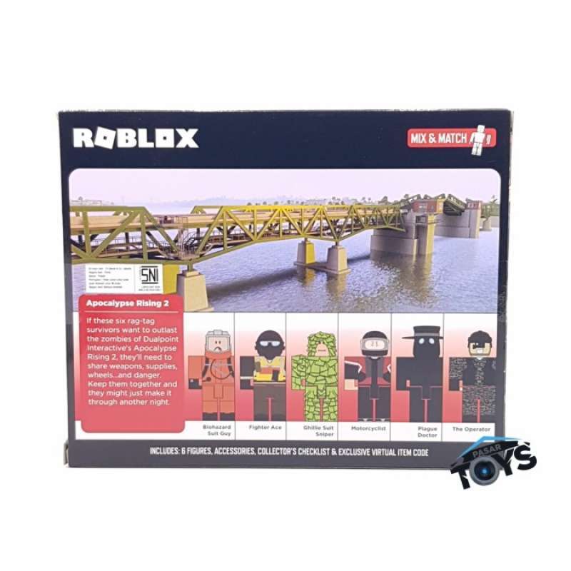 Promo Roblox Action Collection Apocalypse Rising 2 Six Figure Pack ...
