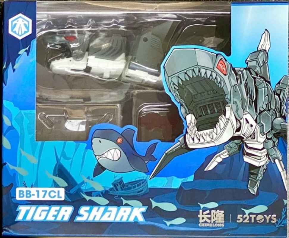 Promo 52toys Beastbox Bb-17cl Tiger Shark Figure Hiu Macan Diskon 23% ...