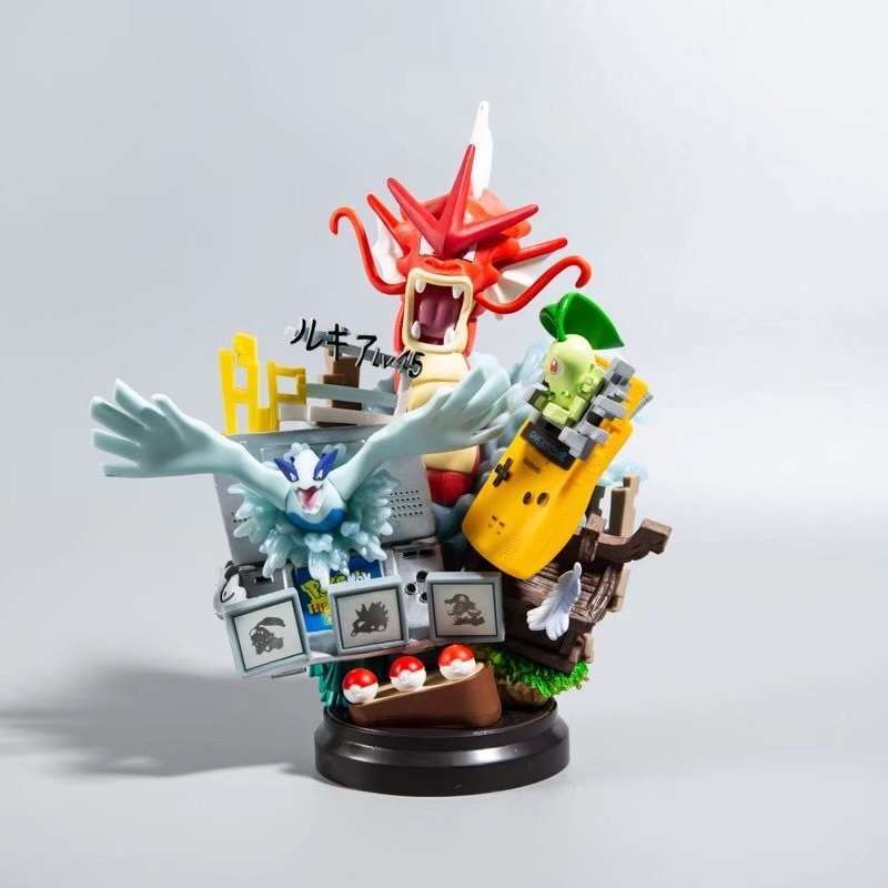 Promo Pokemon Anime Figures Evolution Slowpoke Ash Ketchum Gengar ...