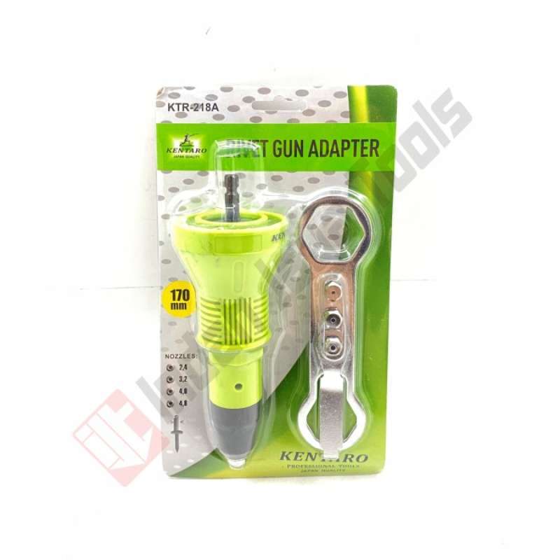 Promo KENTARO KTR-218A Adaptor Tang Rivet Mesin Bor - Ripet Gun Adapter ...