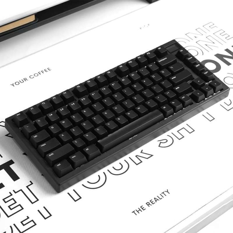 Jual Noir Timeless82 75% Wireless Oled Mechanical Keyboard Gasket Mount ...