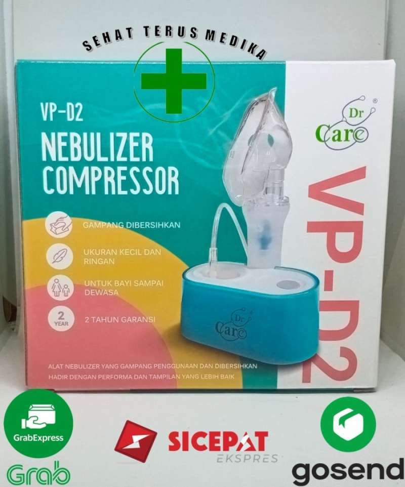 Jual Alat Uap / Alat Terapi Uap / Nebulizer Compressor Dr Care VP-D2 di ...