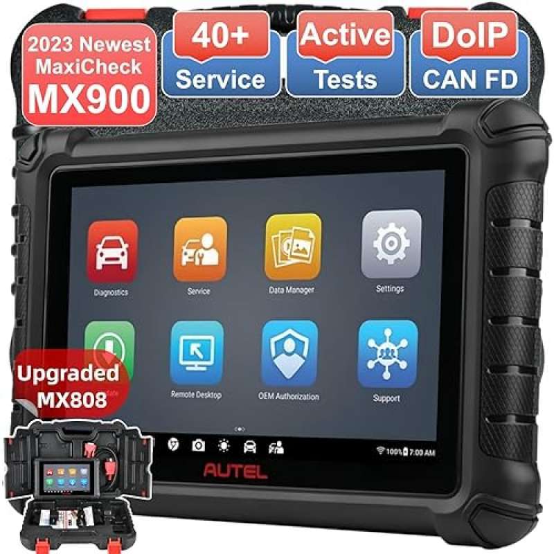 Promo Autel Scanner MaxiCheck MX900, 2023 Full Bidirectional Scan Tool ...