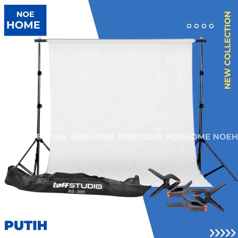 Jual Stand Backdrop Paket Lengkap 3 Meter Bracket Studio Foto Green ...