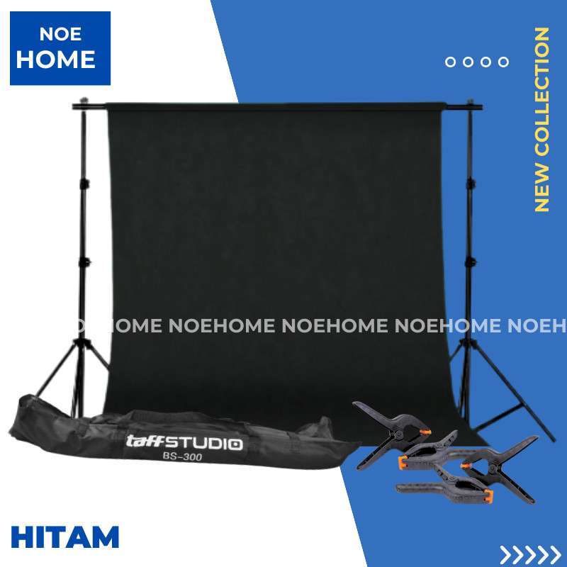 Jual Stand Backdrop Paket Lengkap 3 Meter Bracket Studio Foto Green ...
