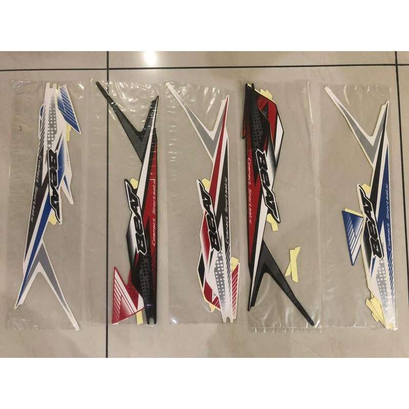 Jual Striping Beat Transparan Hitam Putih Terbaik Mei 2025 - Harga ...