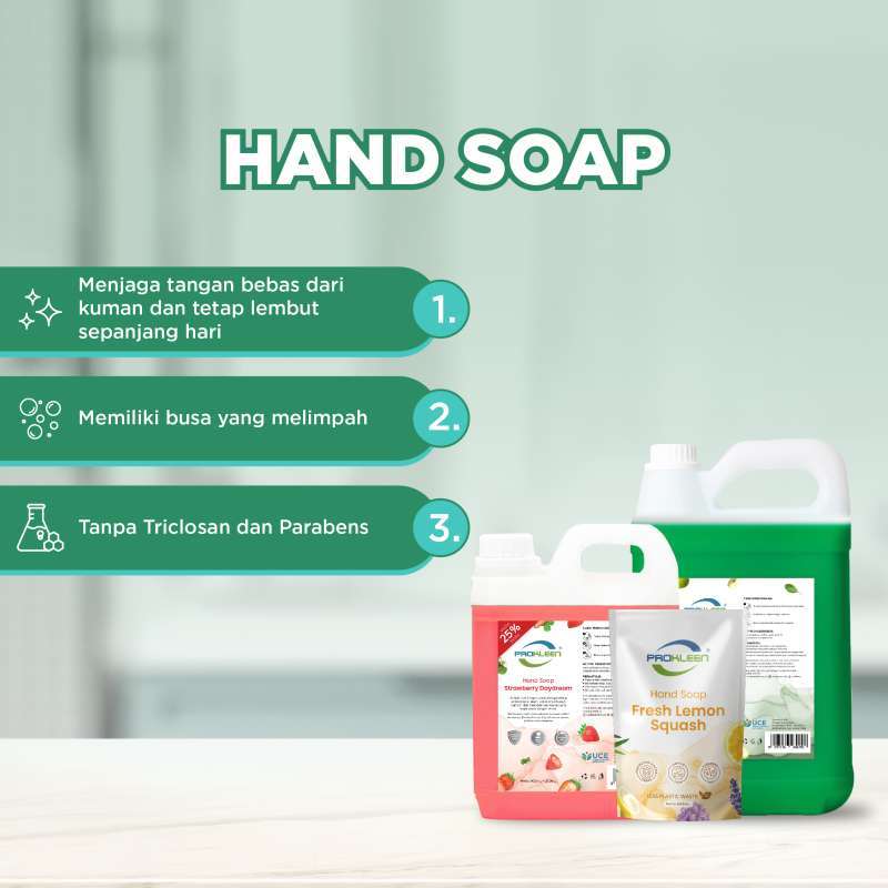 Promo [free Gift] Sabun Cuci Tangan Antiseptik 5l + Free Plastik Sampah ...