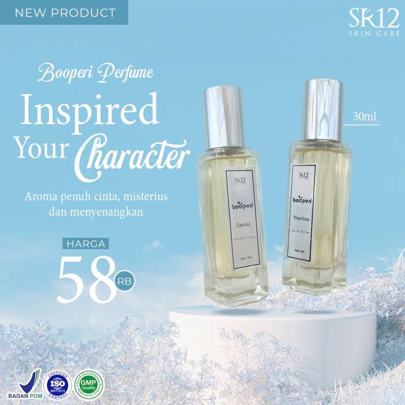 Jual Sr12 Booperi Parfume 30 Ml / Tahan Hingga 12 Jam / Parfum Unisex / Eau De Parfume (edp) Di ...
