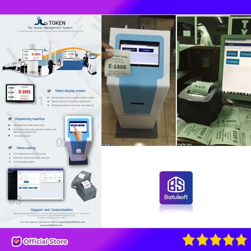 Promo Source Code Aplikasi Jl Token - Queue Management System By Baitulsoft Diskon 96% Di Seller ...