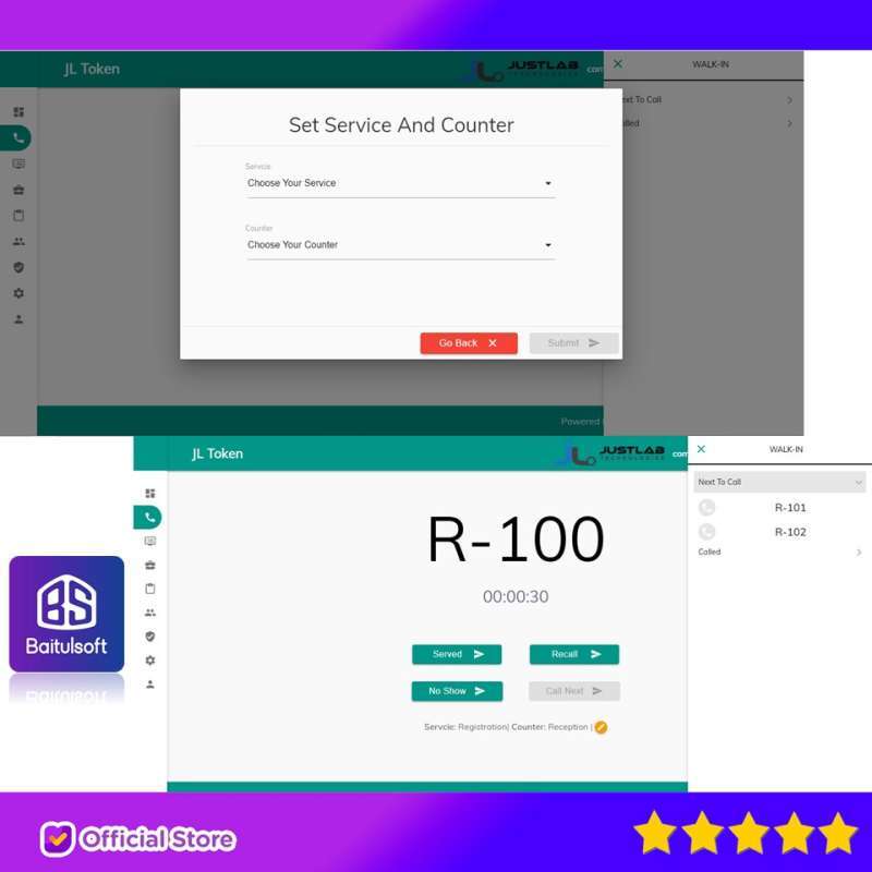 Promo Source Code Aplikasi Jl Token - Queue Management System By Baitulsoft Diskon 96% Di Seller ...