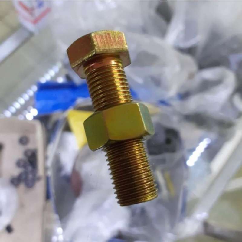 Jual Baut Mur Hex 6 X 25 Baut Sekrup Skrup Mur Besi Serbaguna Grosir ...