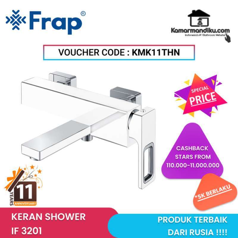 Promo Promo Terbatas !!!!! Promo Anniversary Kamarmandiku Frap Kran Shower If 3201 Harga Spesial ...