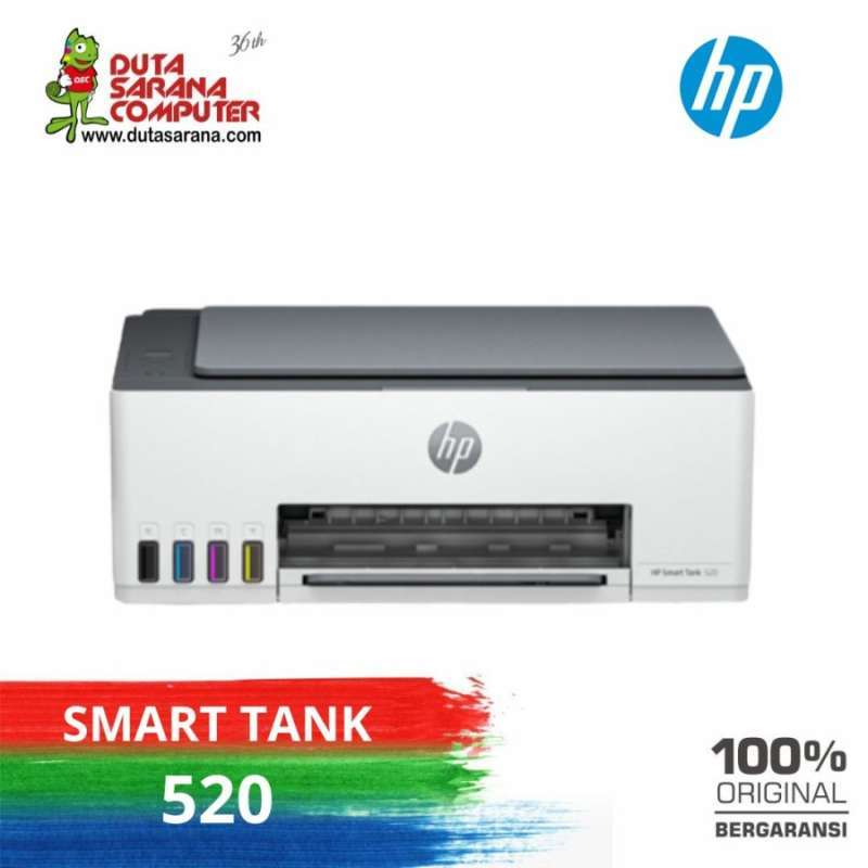 Jual Printer Hp Smart Tank 520 Print Scan Copy [1f3w2a] Printer A4 ...