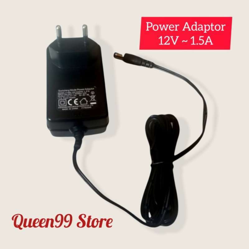 Promo Switching Power Adaptor 12V ~ 1.5A / CCTV, Modem, Router, STB ...