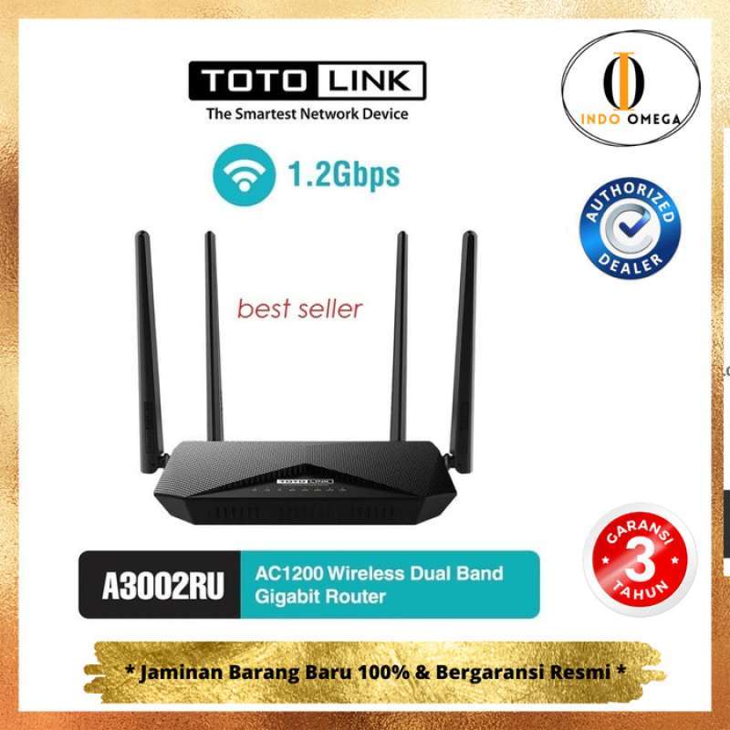 Promo A3002ru - Ac1200 Wireless Dual Band Gigabit Router Diskon 23% Di Seller Silia Store ...