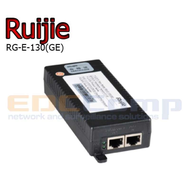Promo Ruijie Rg-e-130(ge) Poe Adapter Gigabit Poe Injector Diskon 23% ...