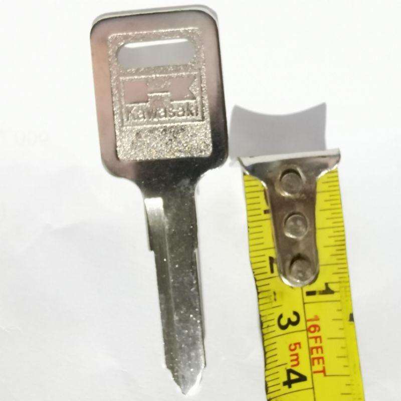 Jual Bahan anak kunci kanan Kawasaki ninja plat besi polos keyblank ...