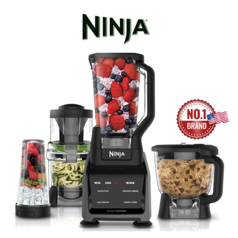 Promo Ninja Blender Ct682 Intellisense System Food Processor Dough ...