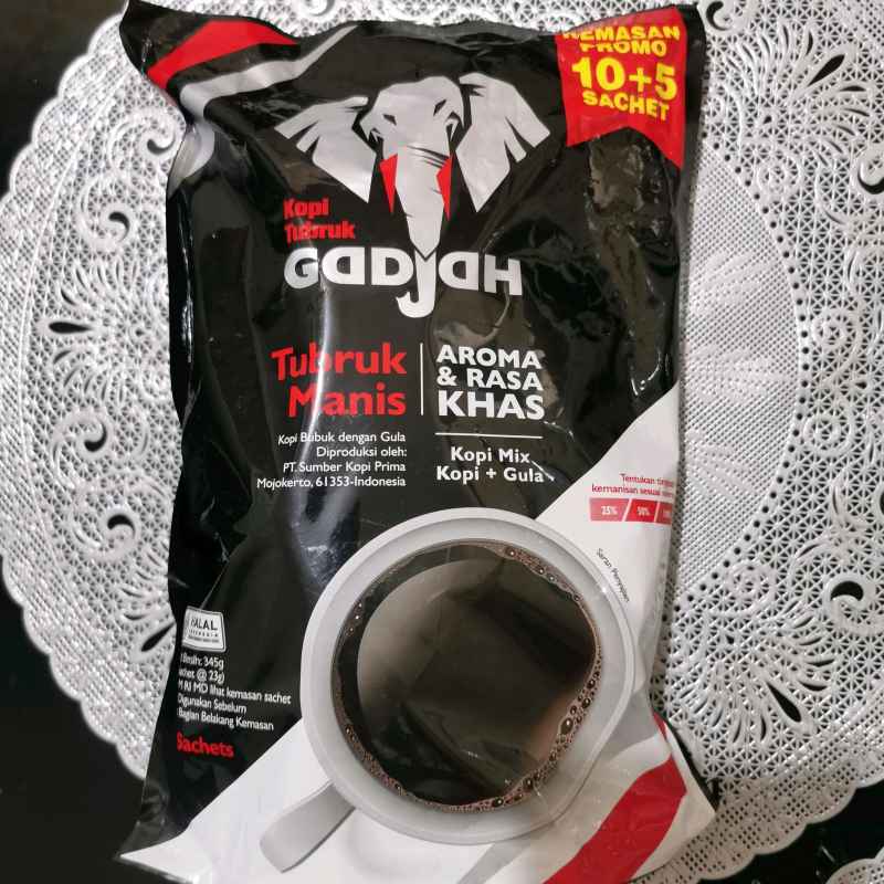 Jual Kopi Tubruk Gadjah - Tubruk Manis - Kopi & Gula Pisah Isi 10 + 5 ...