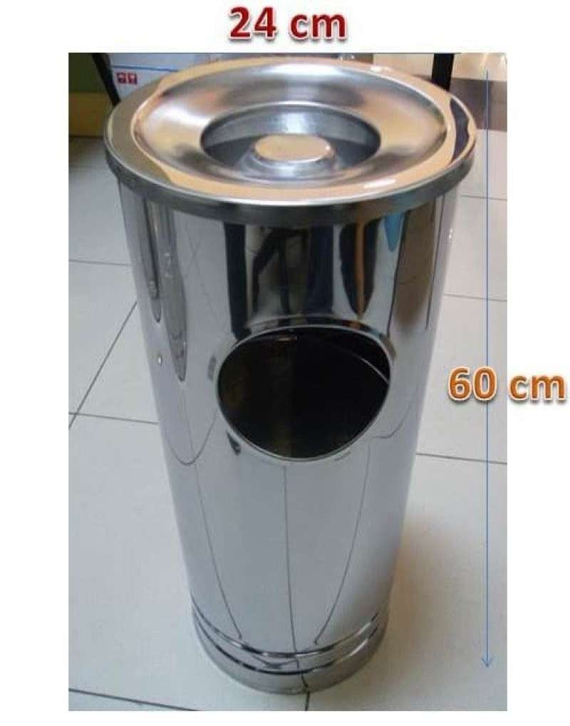 Promo Baru Asbak Rokok,Tempat Sampah,Tempat Asbak Stainless Stenlis ...