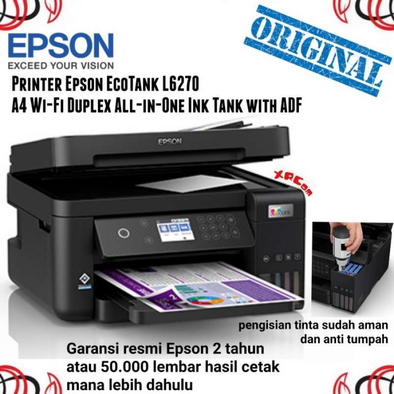Promo Printer Epson L6270 pengganti dari Epson L6170 Diskon 23% di Seller Silia Store - Kalibata ...
