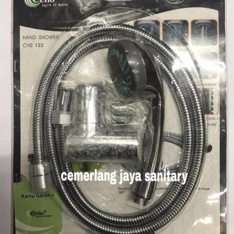 Promo Shower Mandi Cello Komplit Set/hand Shower Kamar Mandi Model ...