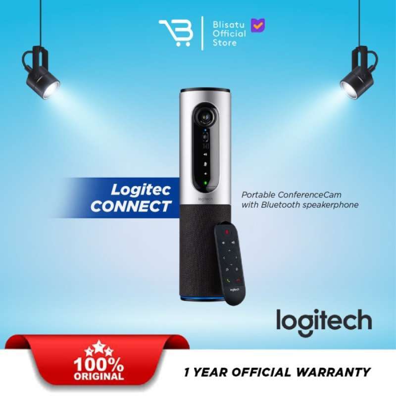 Promo Logitech Connect Portable Conference Camera Diskon 23% Di Seller ...