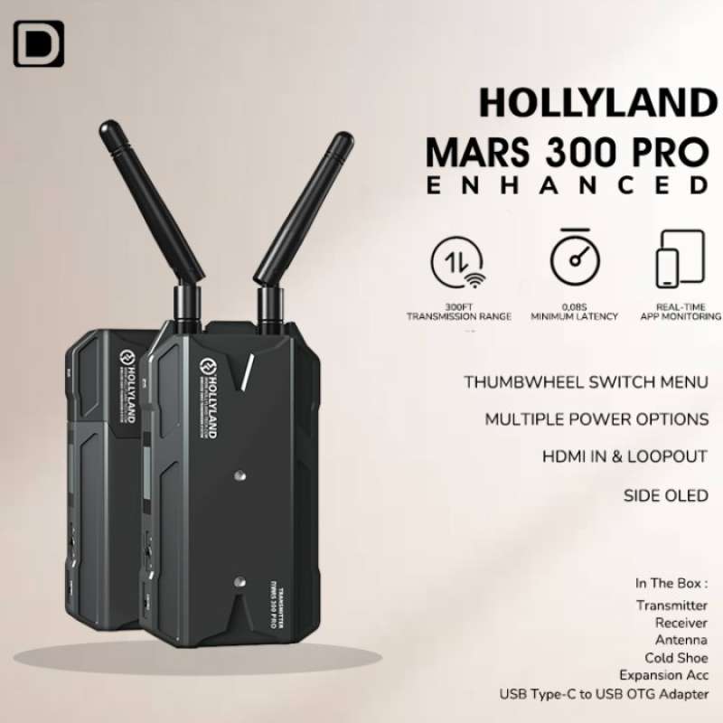 Jual Hollyland Mars 300 Pro Enhanced Wireless Transmission - Old ...