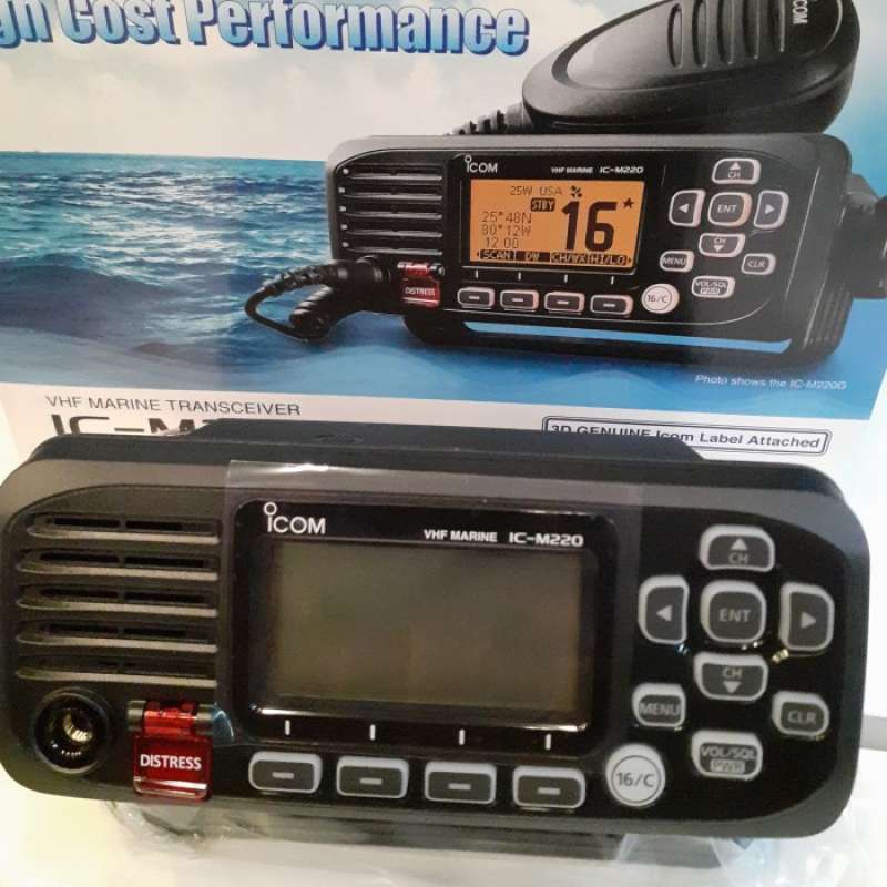 Promo Radio rig ICOM IC-M220 Vhf Marine Transceiver Diskon 23% di ...