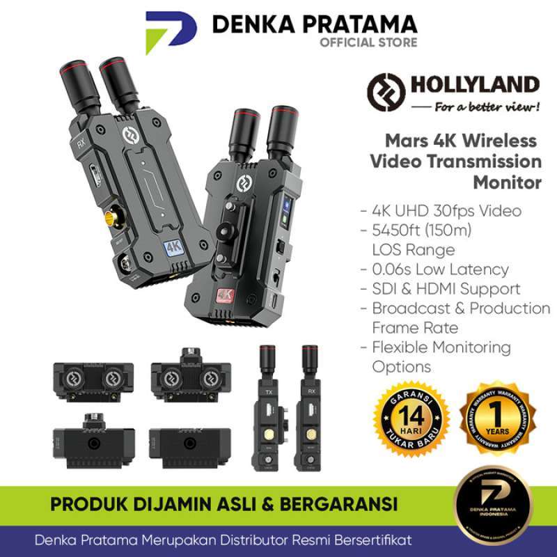 Jual Hollyland Mars 4k 450ft 4k Uhd Wireless Video Transmission Di ...