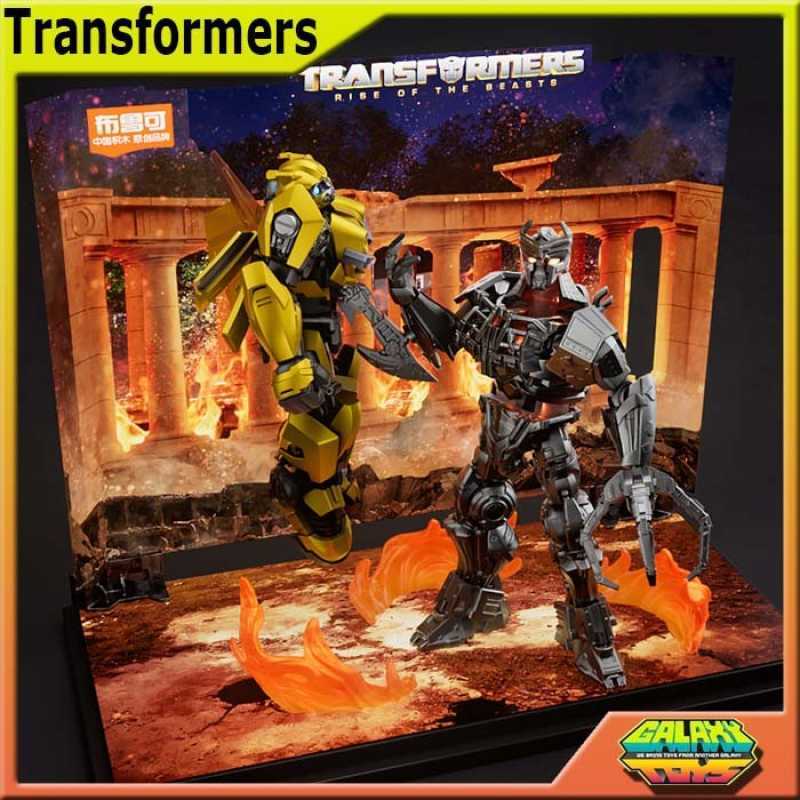 Promo Buluke Transformers Bumblebee ＆ Scourge Set A Diskon 5% Di Seller ...
