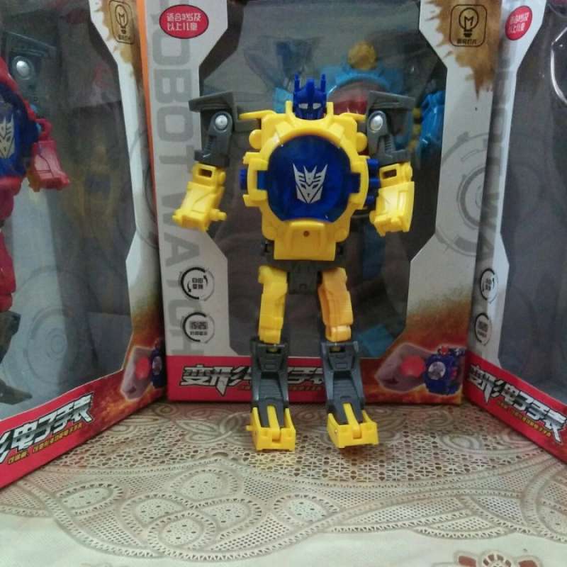 Jual Jam Tangan Robot Anak Transformasi Transformers Di Seller Retail ...