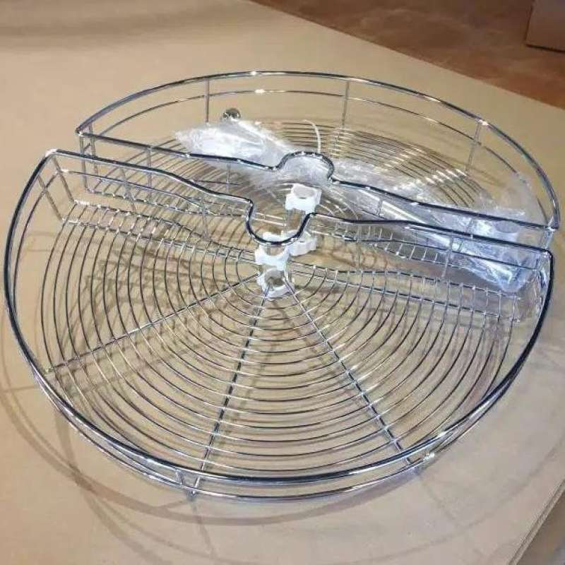 Jual Rak Bumbu Sudut Taco / Rak Sudut Kitchen Set 2 Susun / Taco Hw-009i Di Seller Premier ...